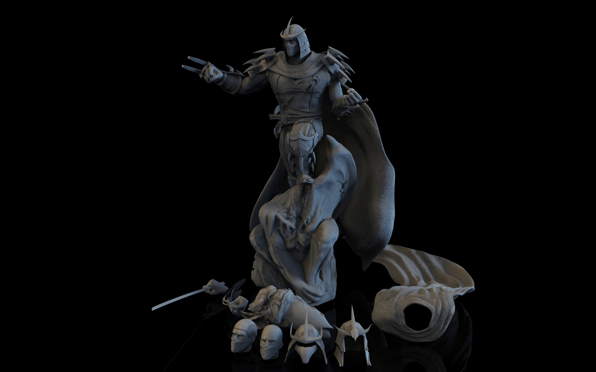 ArtStation - Master Shredder Private Collectible Statue