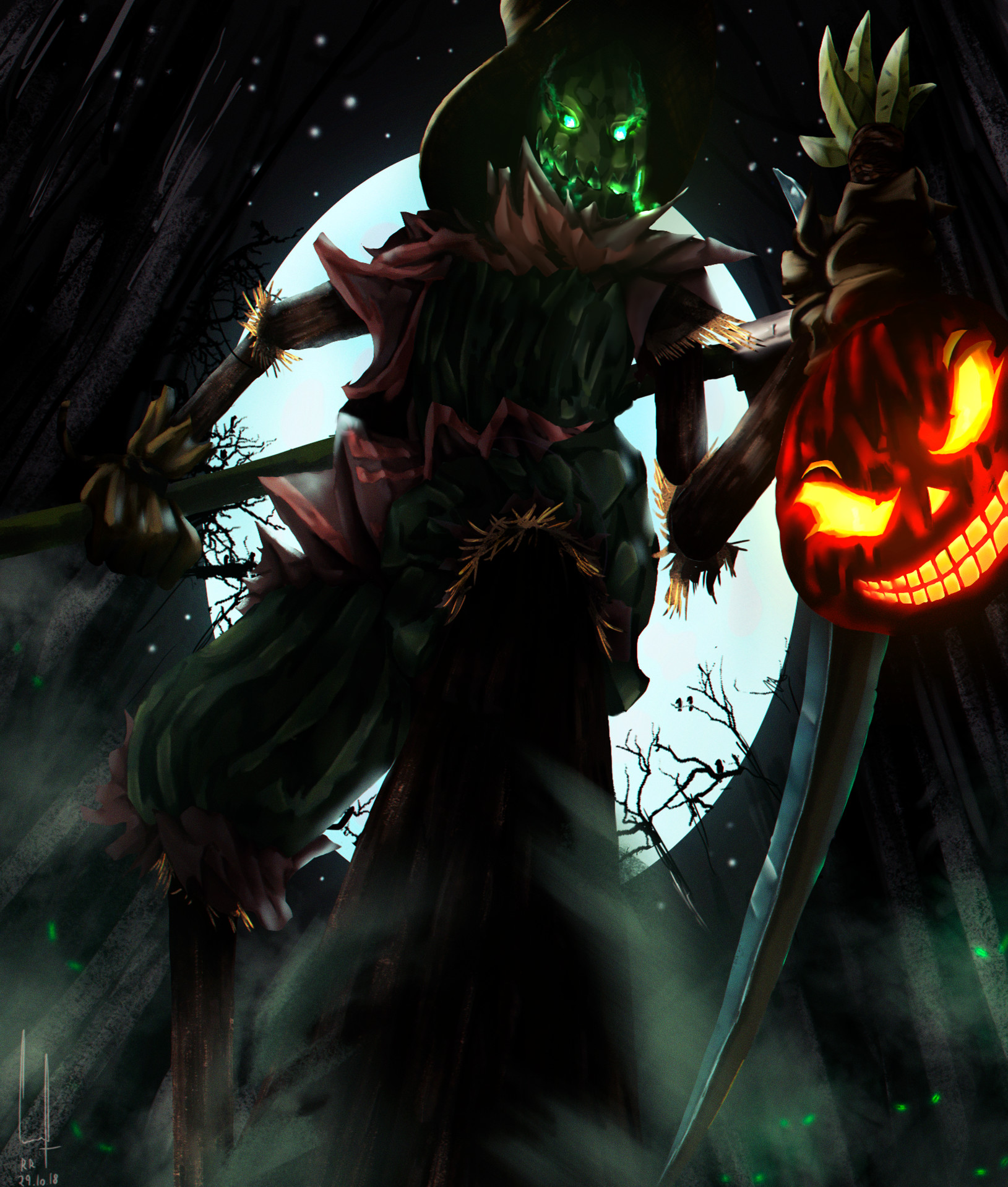 ArtStation - Desafio escola saga halloween