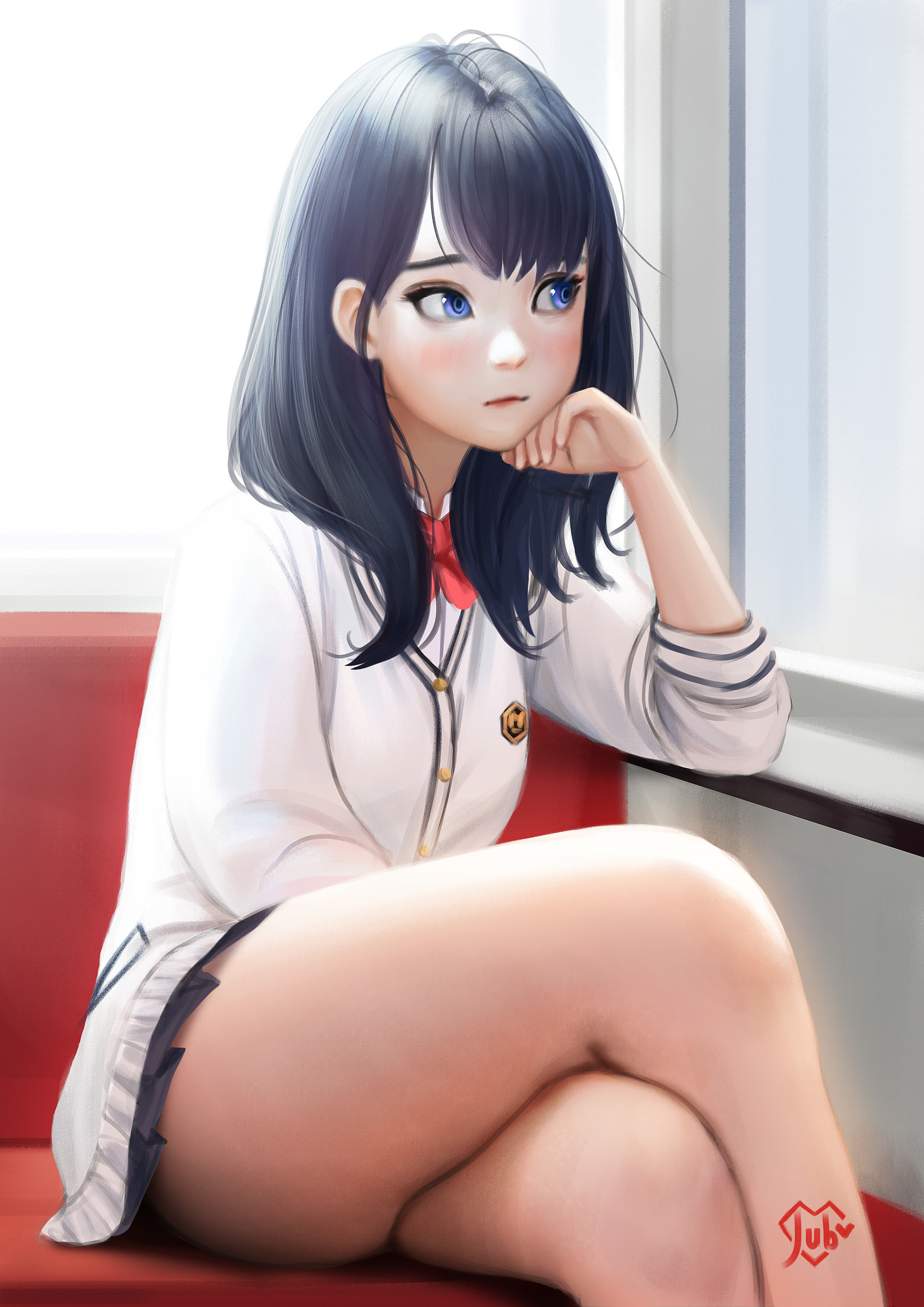 ArtStation - SSS.Gridman Rikka Takarada