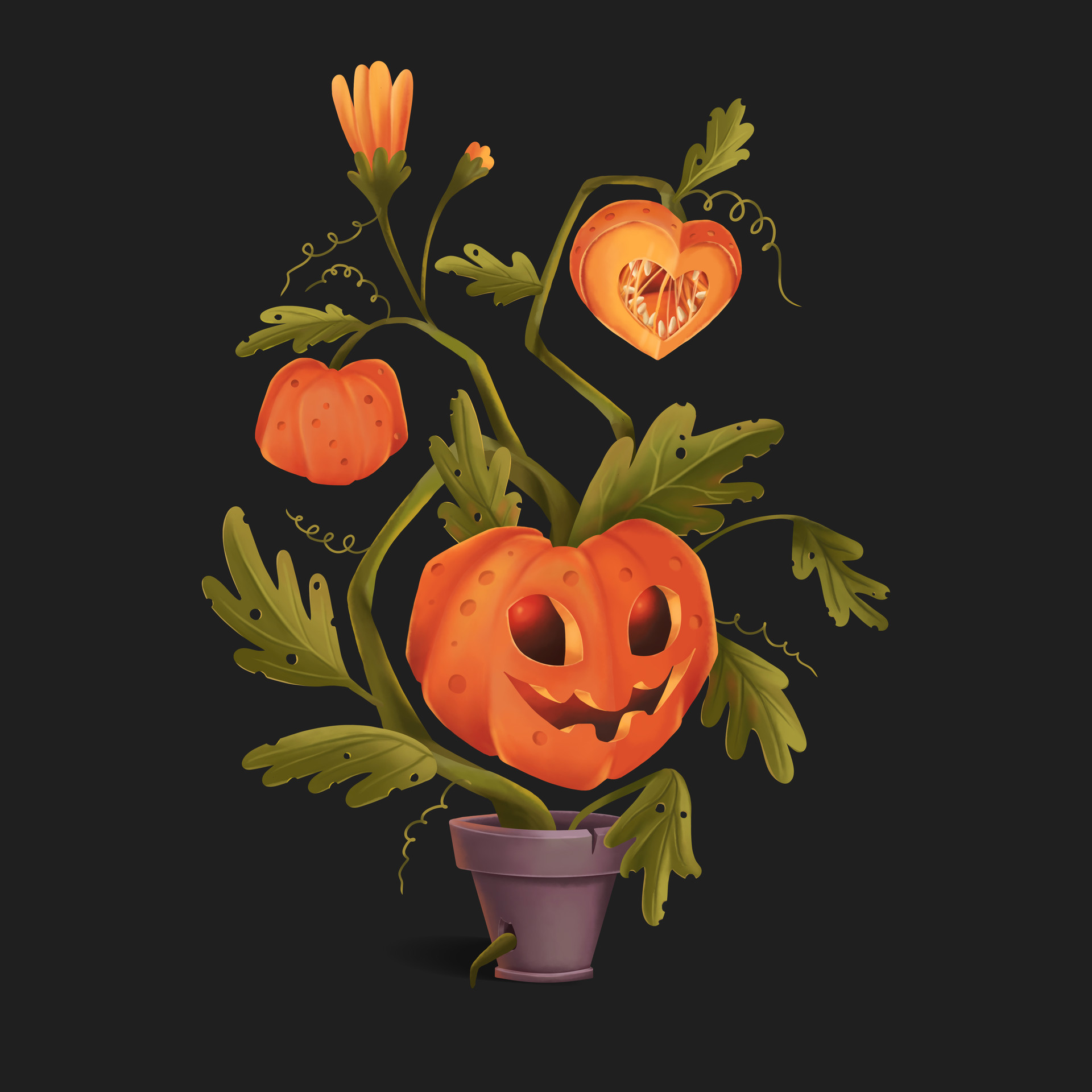 ArtStation - Halloween Pumpkin