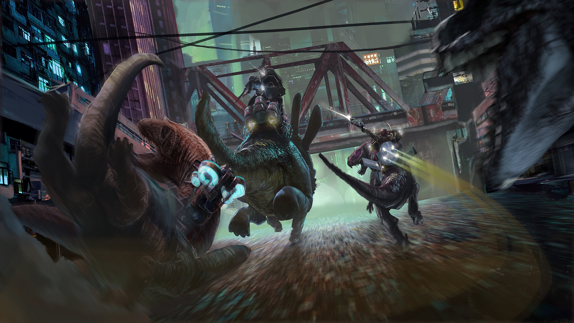 ArtStation - Dino Race