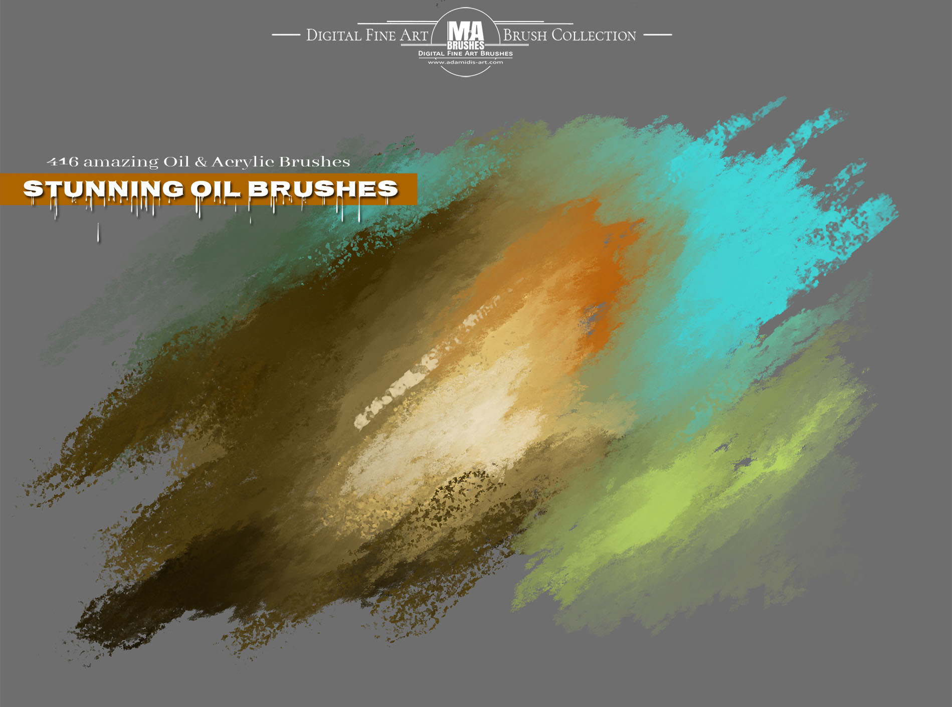 ArtStation - 416 most realistic Painting Brushes for Photoshop