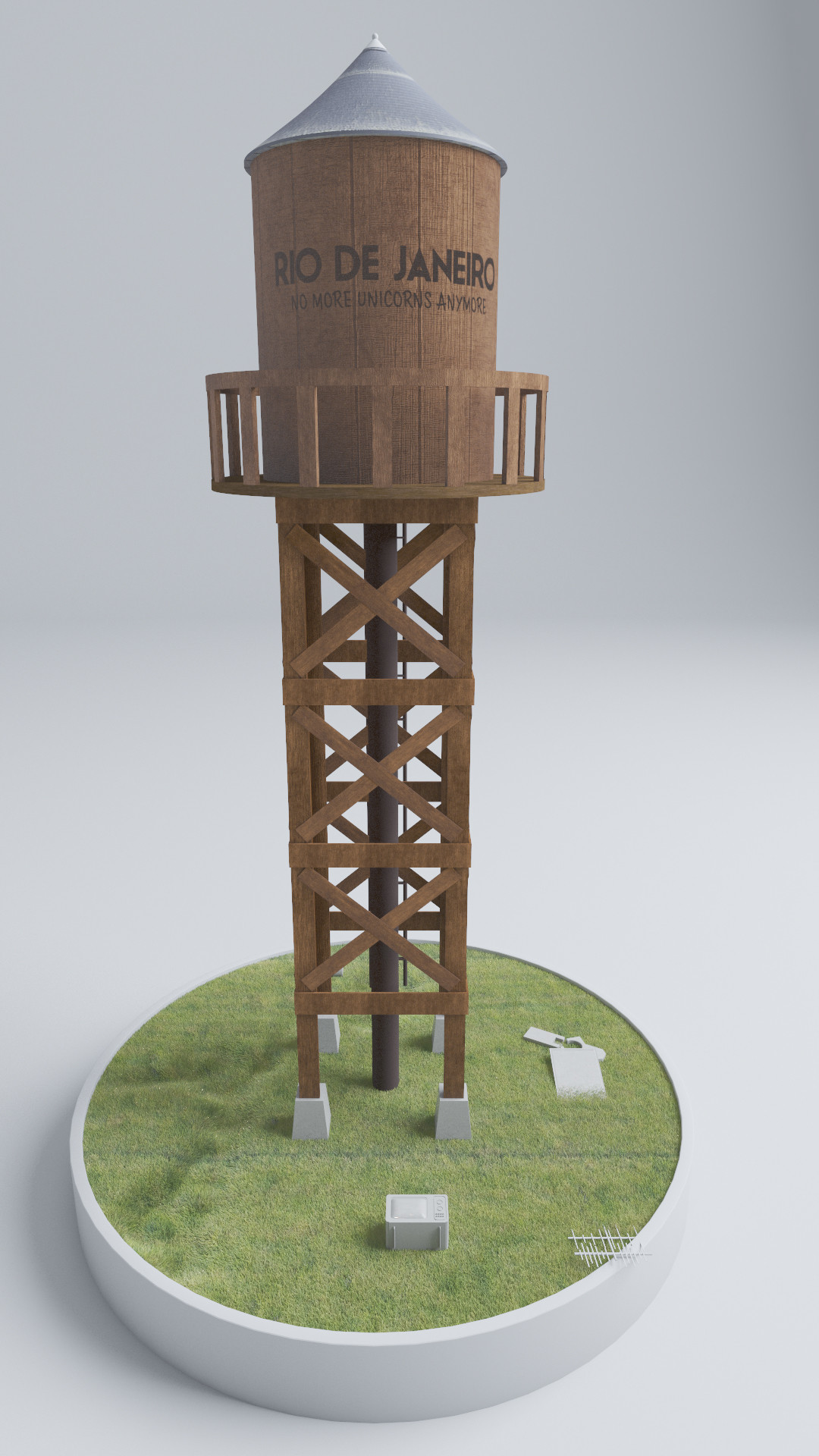 ArtStation - Water Tower