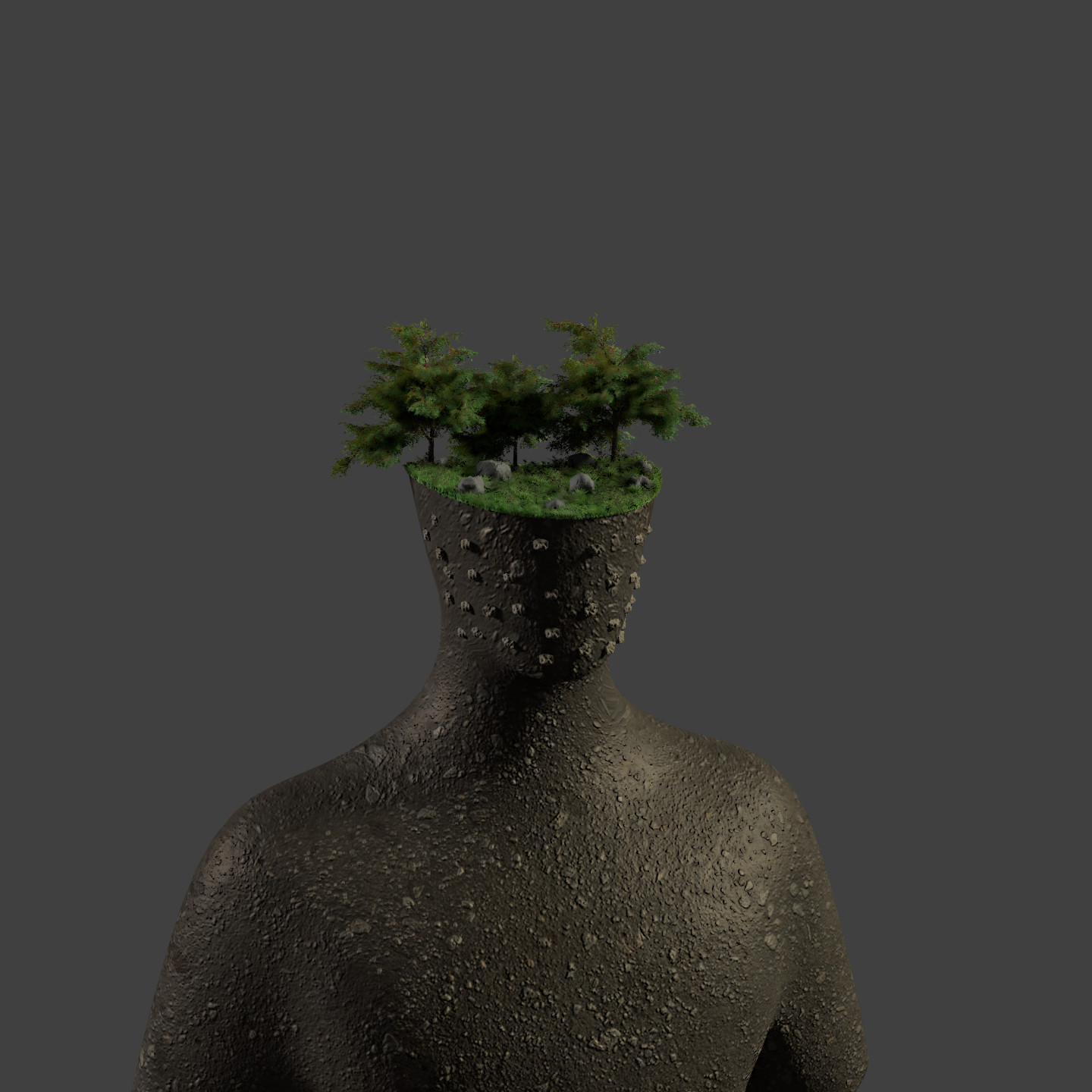 ArtStation - Human forest