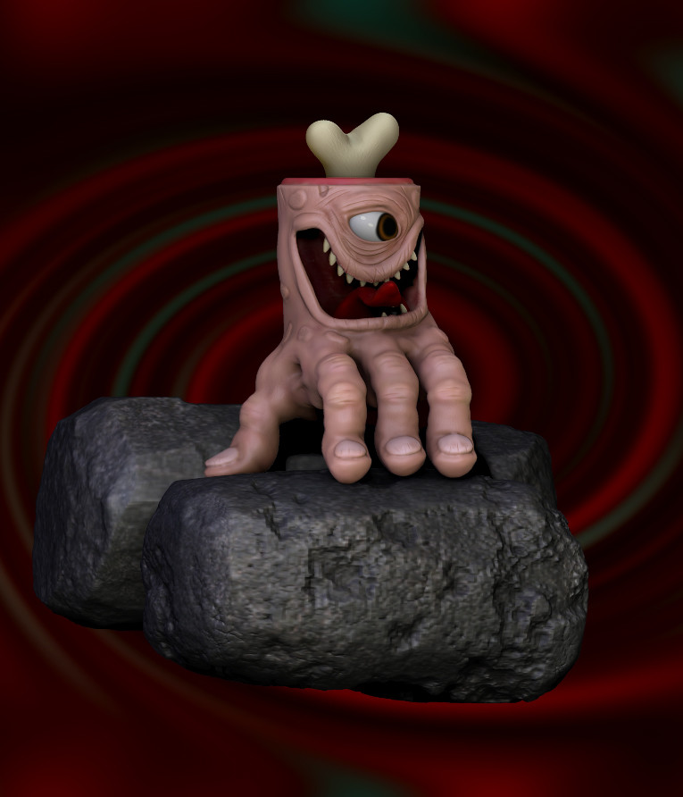 ArtStation - Hungry hand