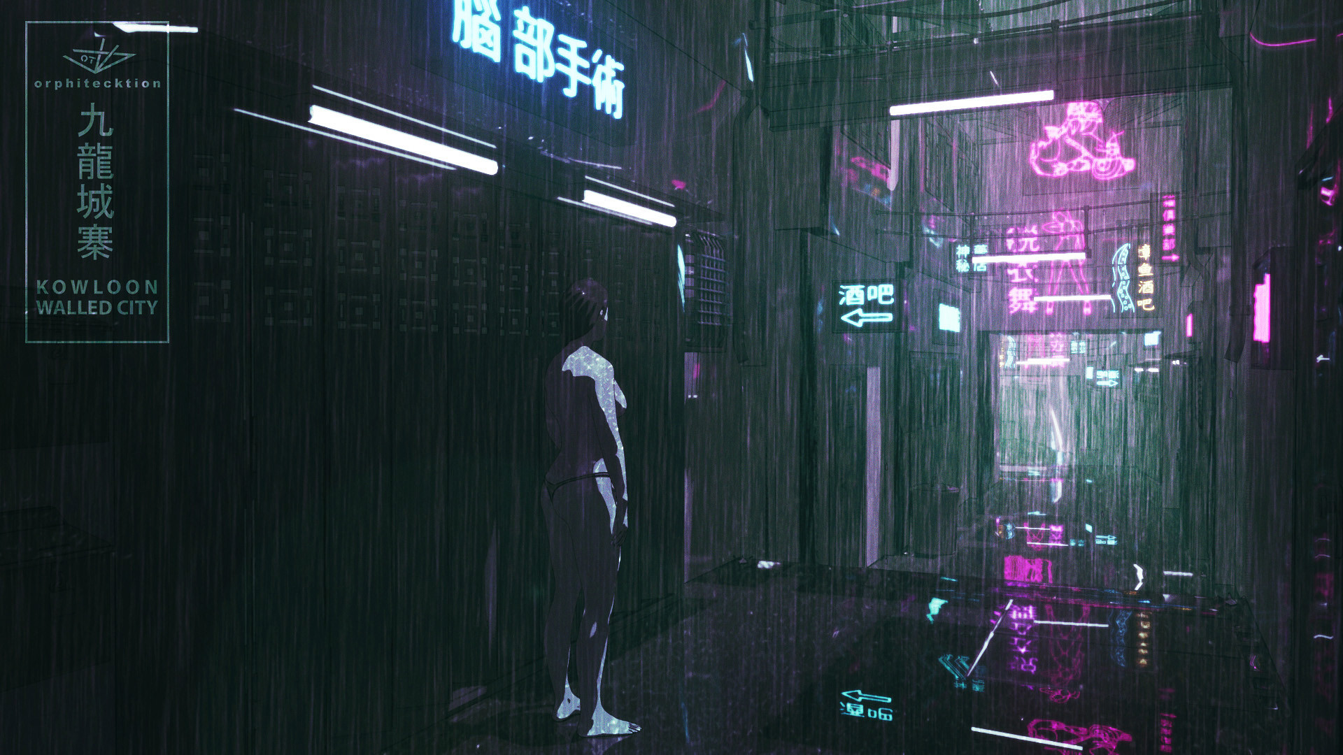ArtStation - Kowloon - An Alley