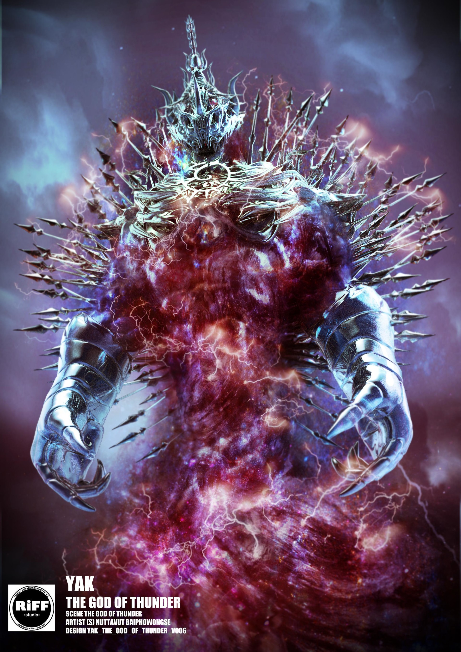ArtStation - Kann Show : God of Thunder