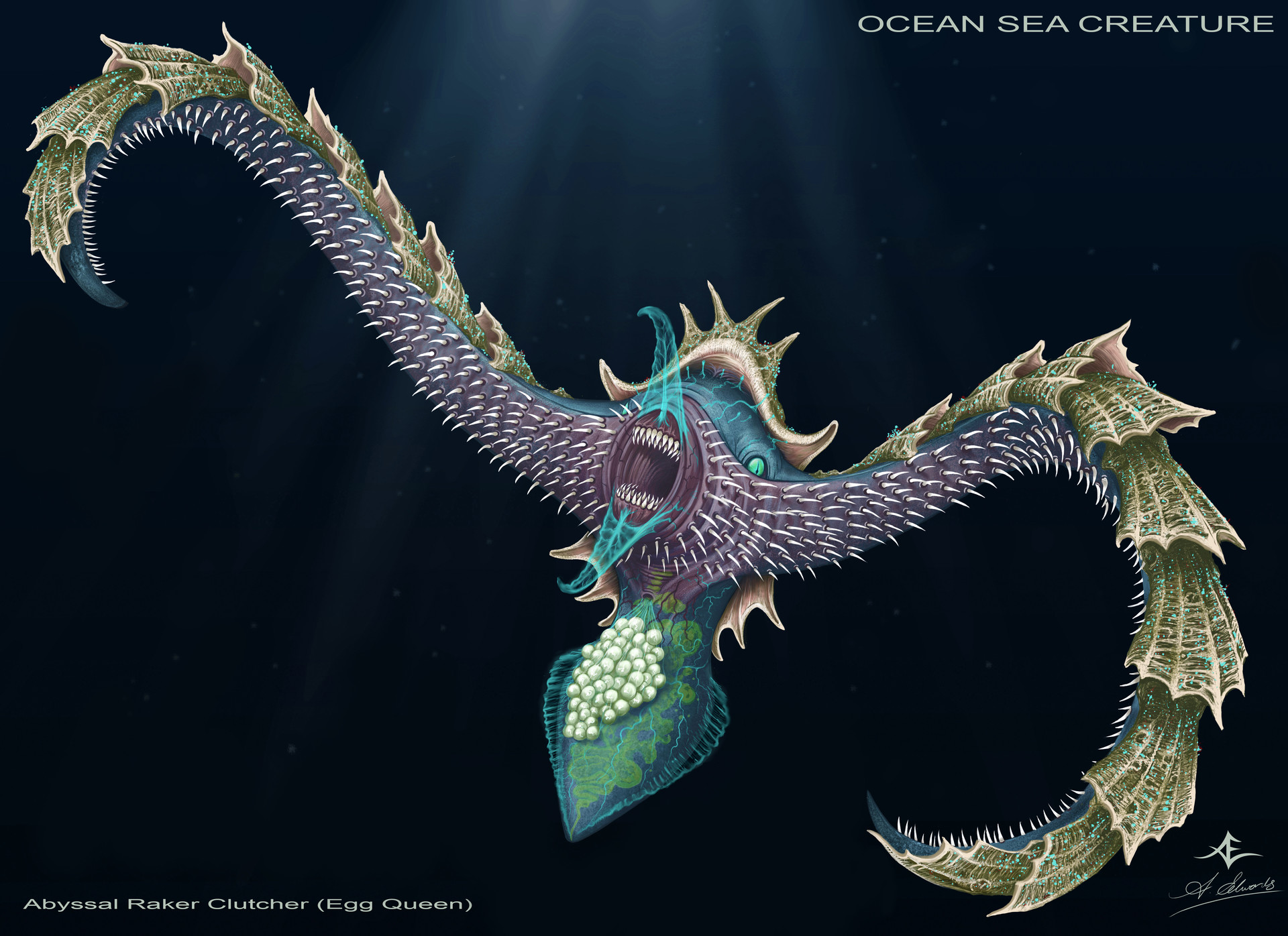 ArtStation - The Egg Queen