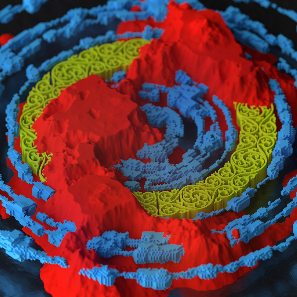 ArtStation - red island