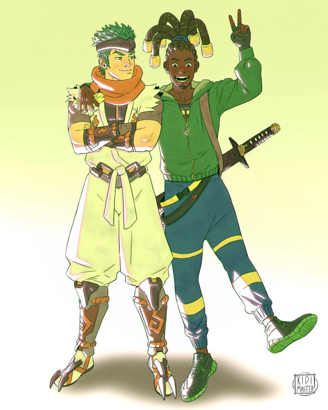 ArtStation - Overwatch: Best Buds!