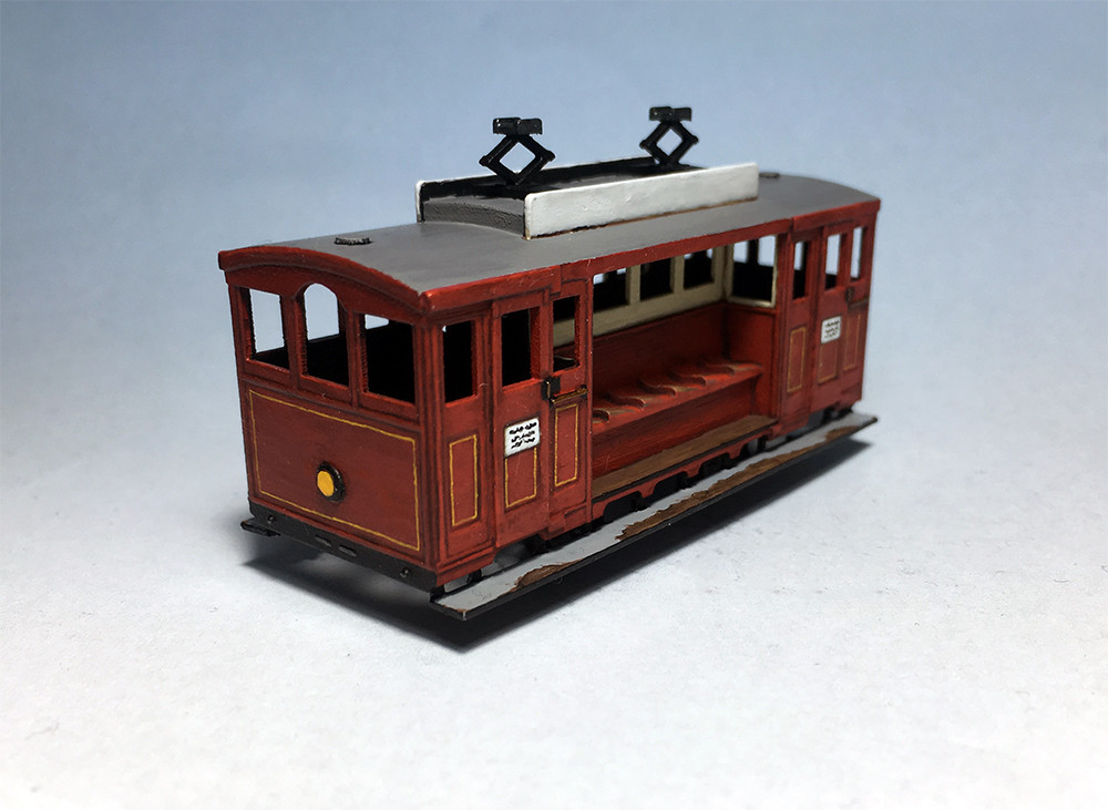 ArtStation - Miniature Historical Wellington Cable Car