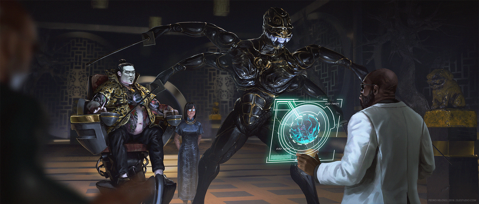 ArtStation - Cyberpunk Blueprint