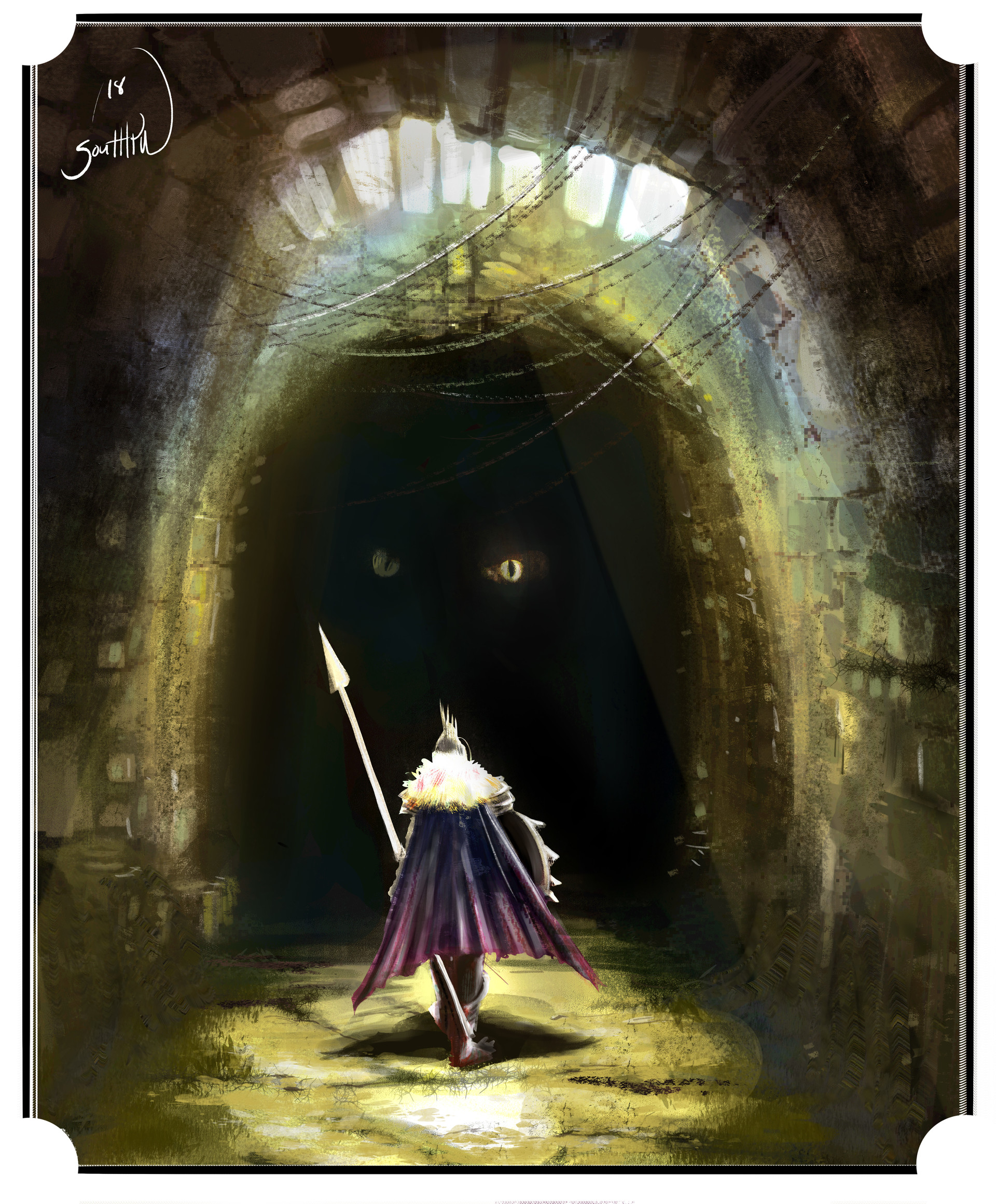 ArtStation - dark souls style