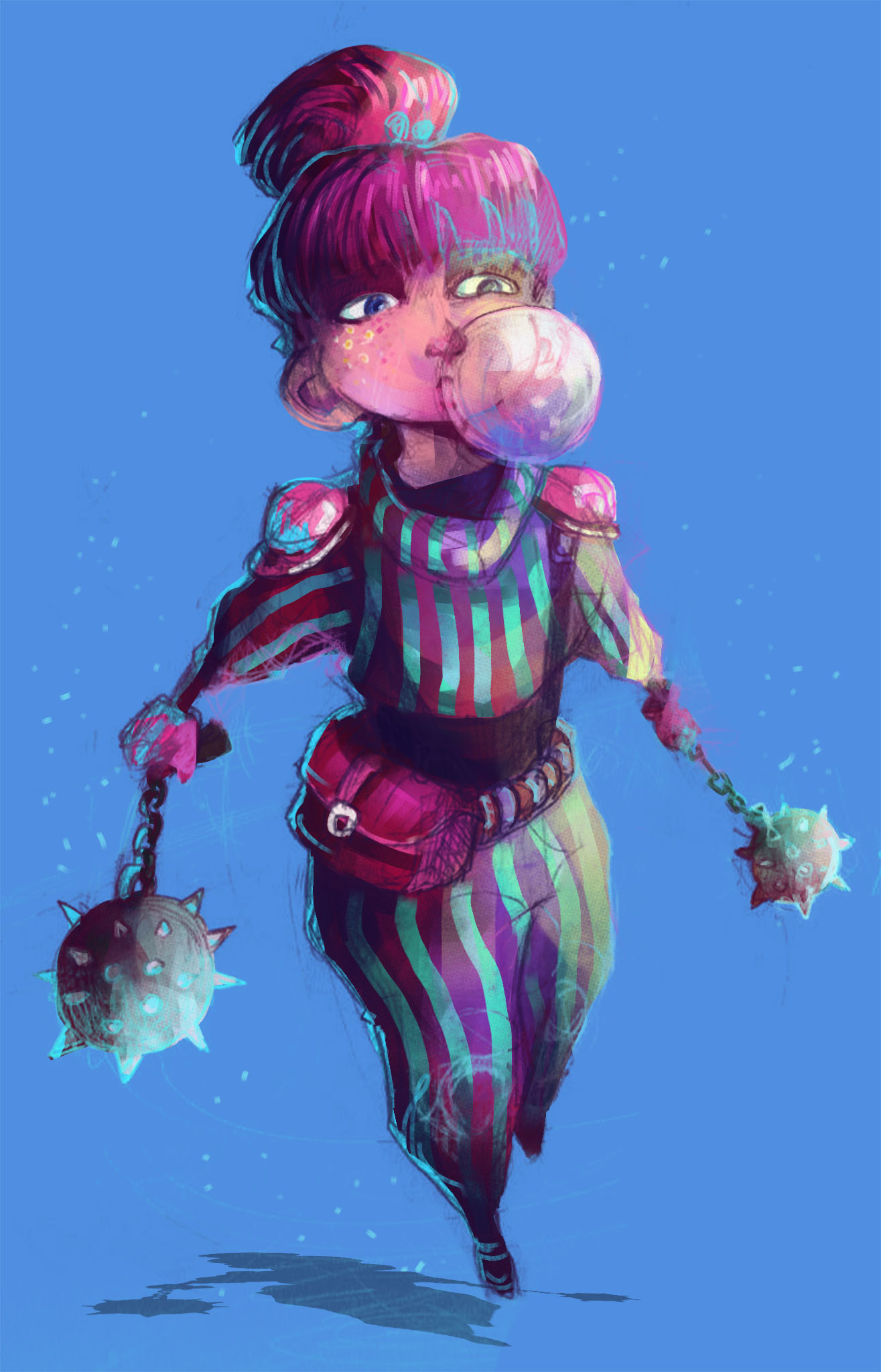 ArtStation - Bubble battle