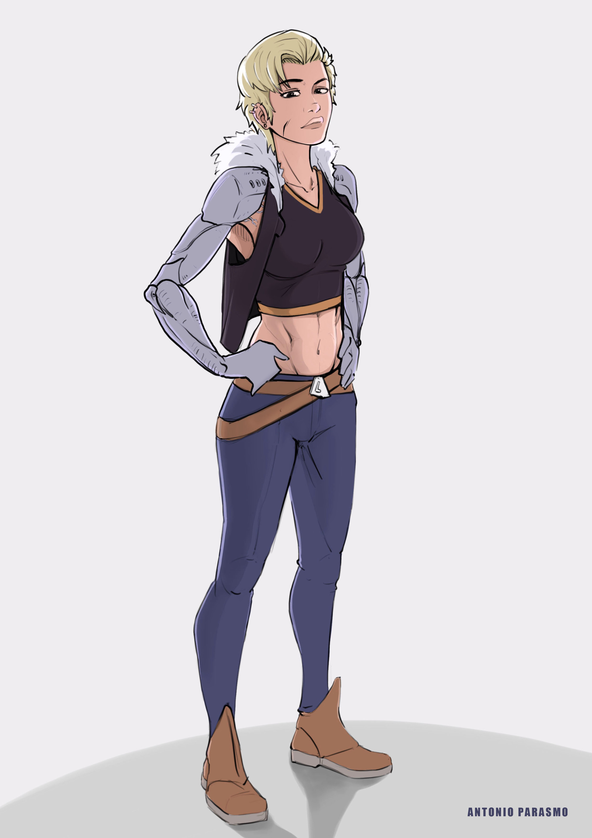 ArtStation - Leader - GIRLS GANG