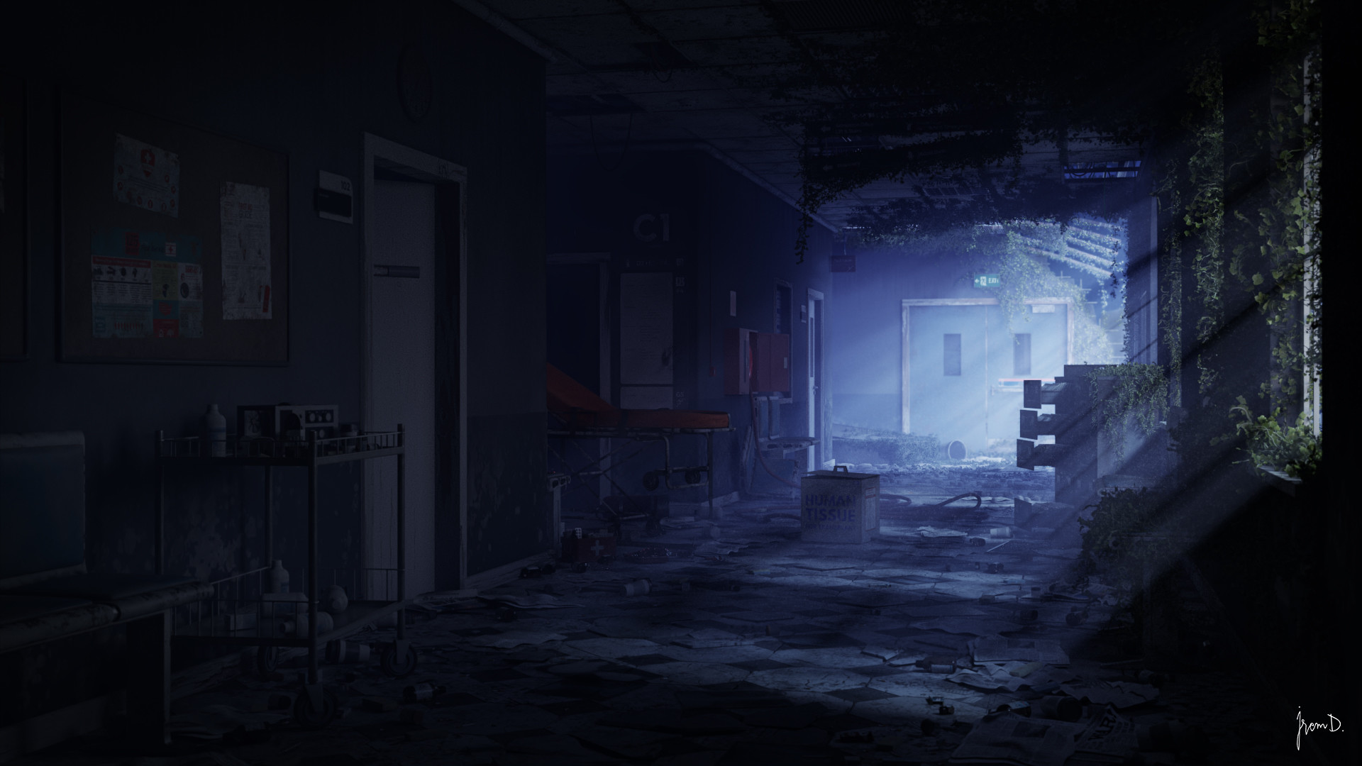 Haunted Hospital Wallpaper