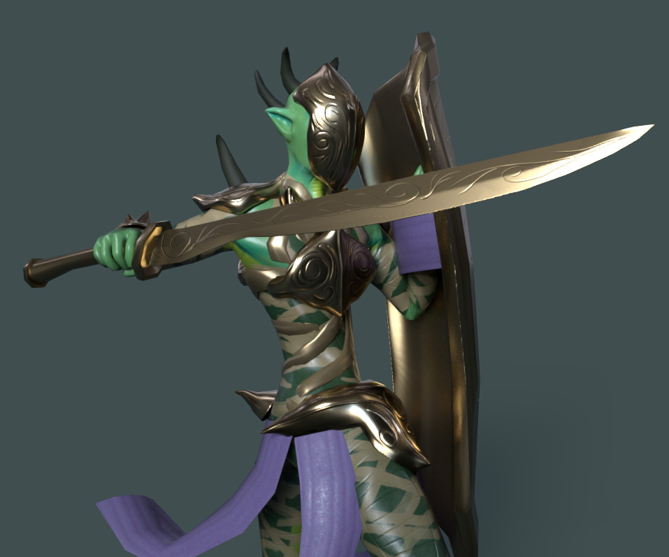 ArtStation - Forest Sentinel - Infantry