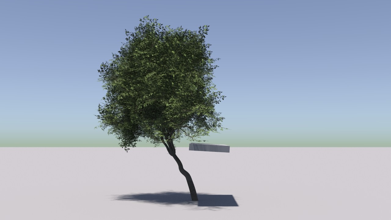 David Bertin - Houdini experiments : Procedural tree - various tests