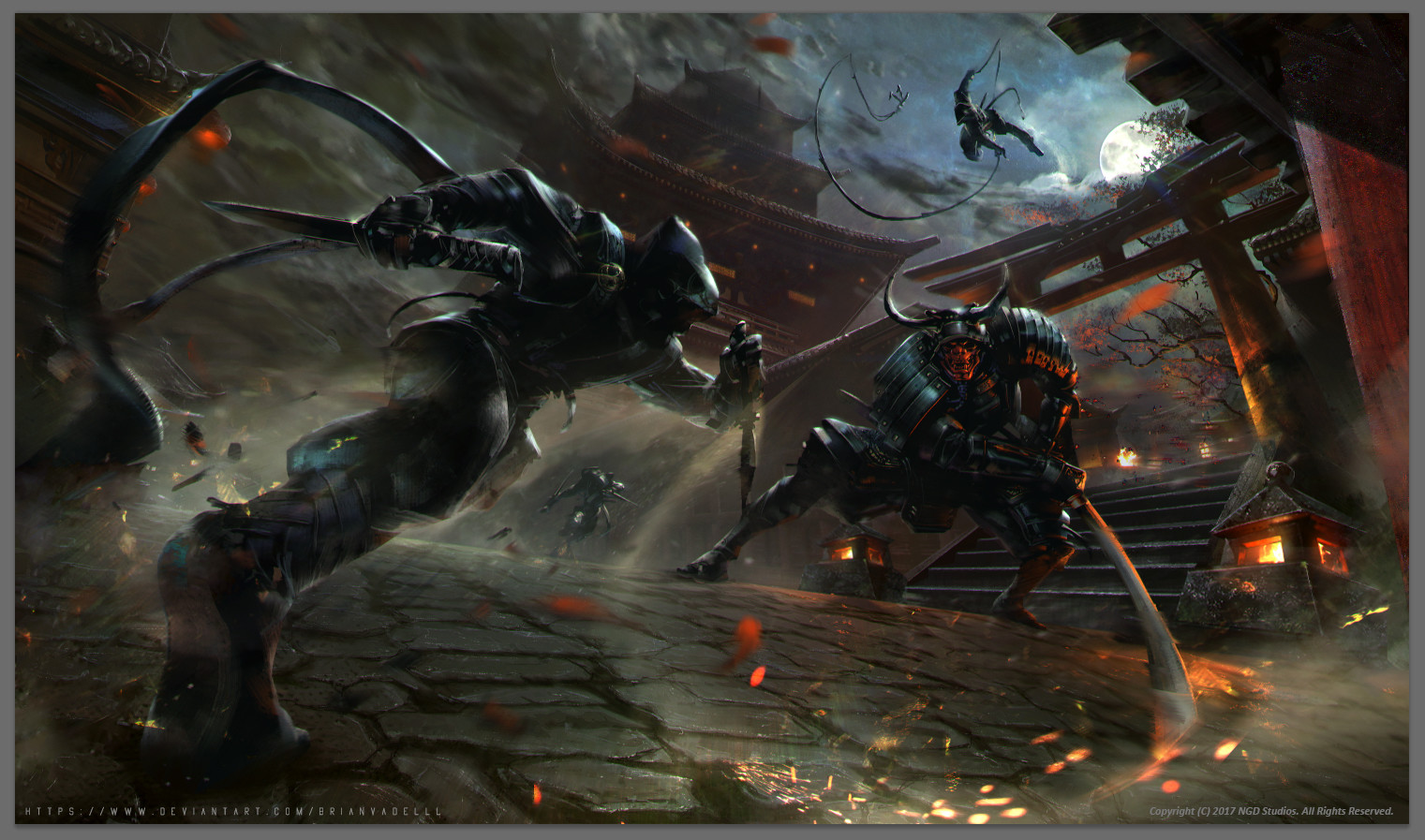 ArtStation - ninja game concept art