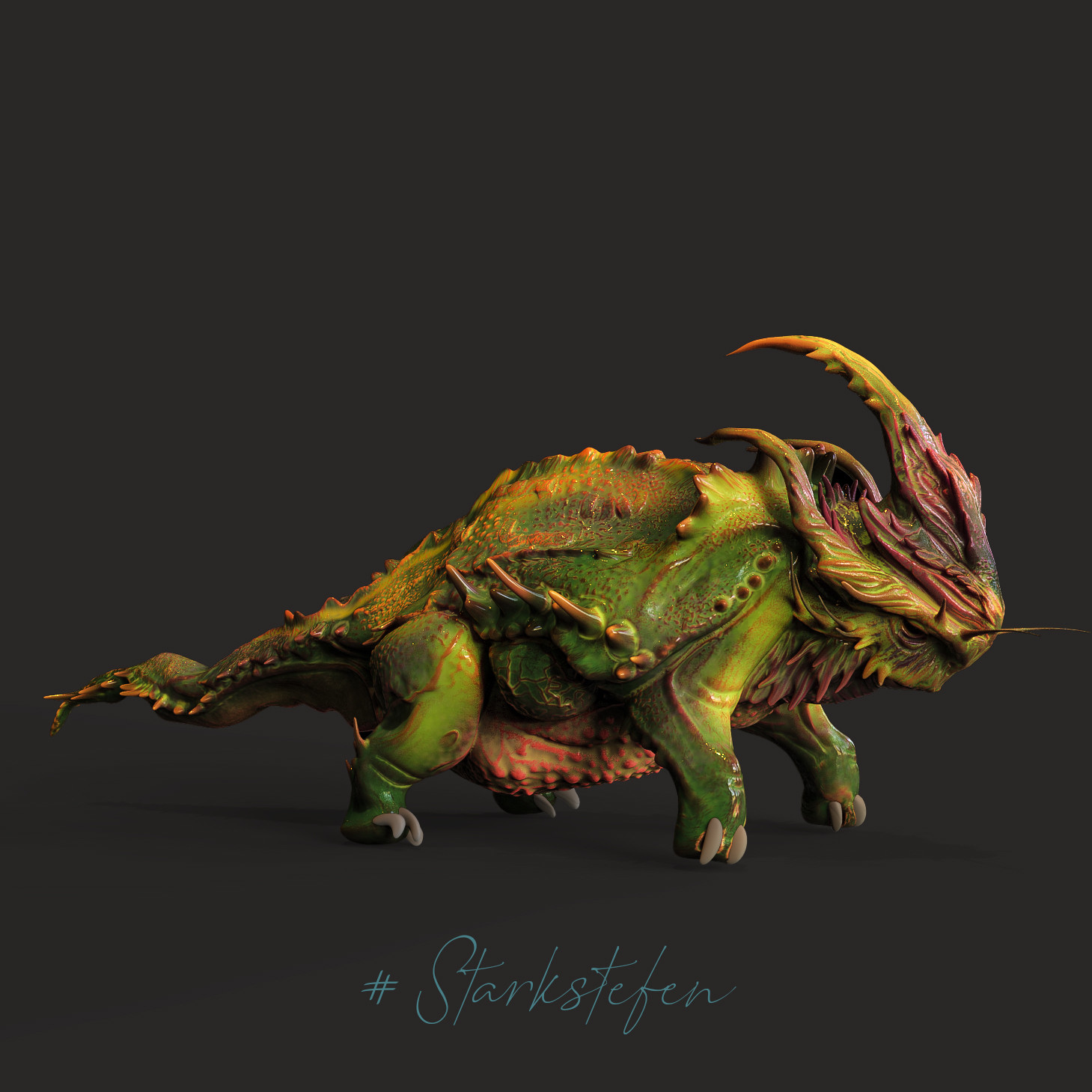 ArtStation - 3d creature animal