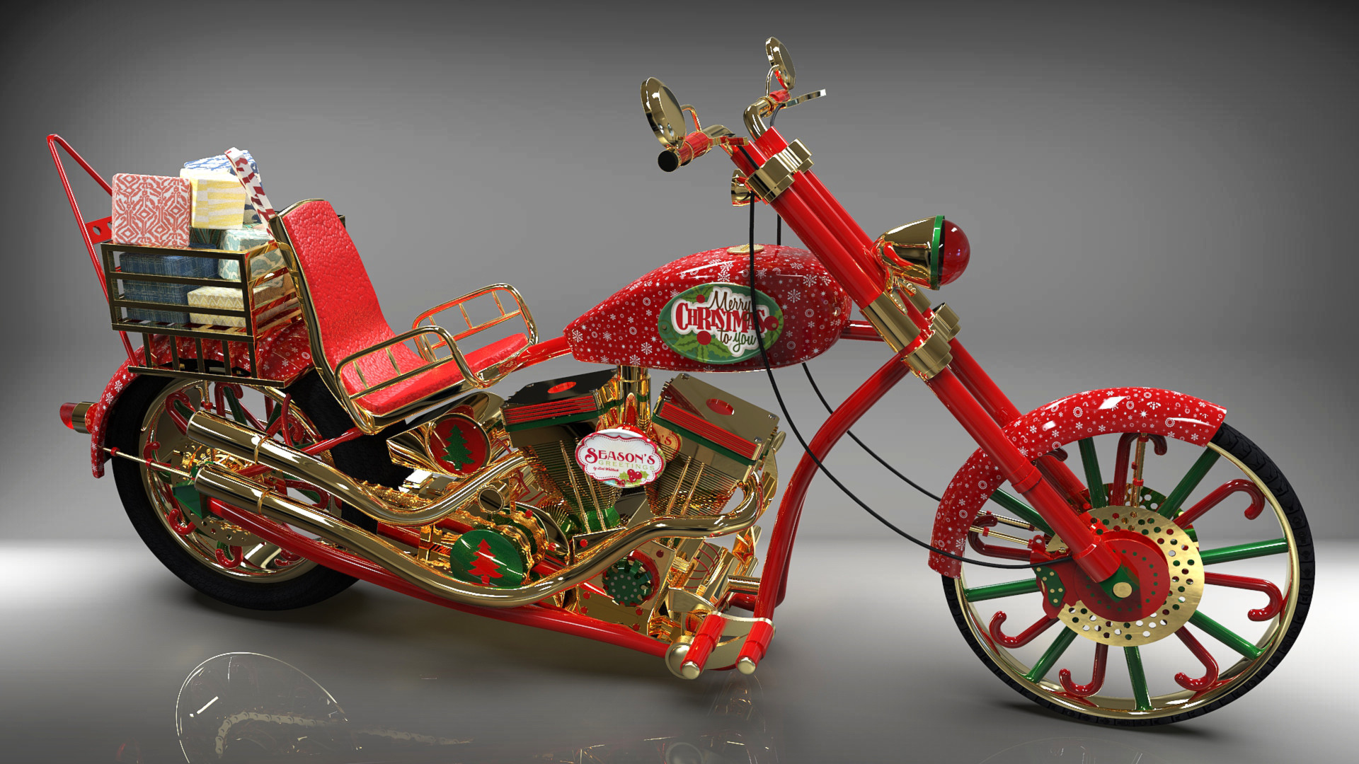 ArtStation - Santas Chopper