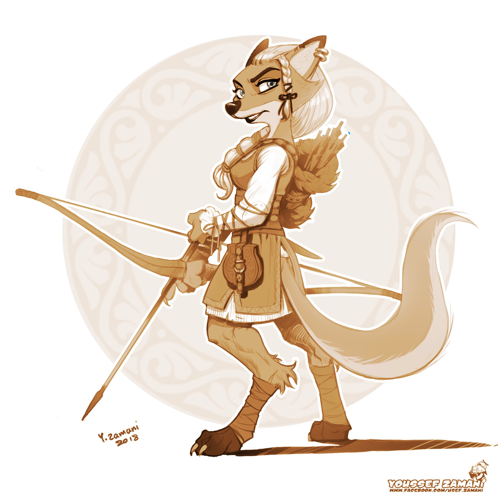 kitsune archer