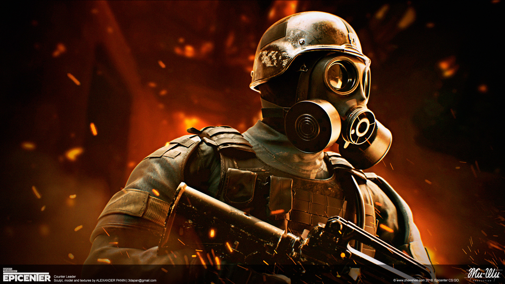 PaxelArt ( Alexander Panin) - CS GO Epicenter Characters