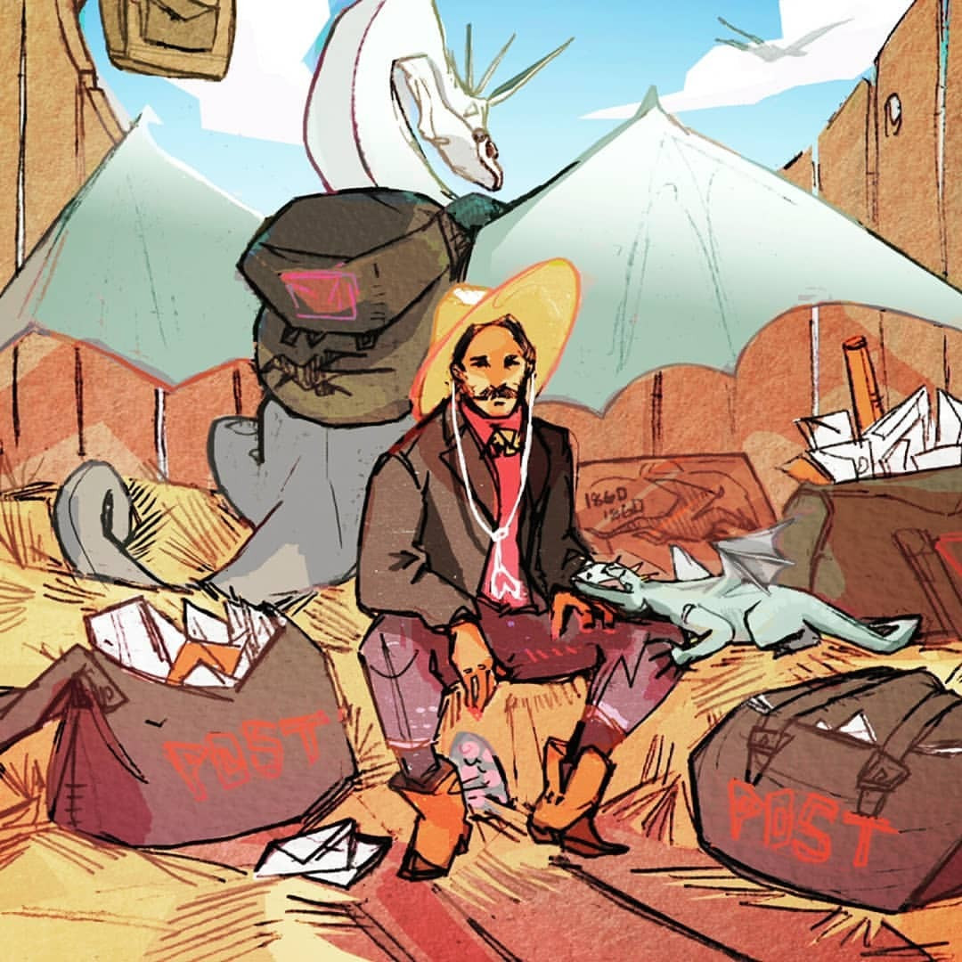 ArtStation - Dragon Mail