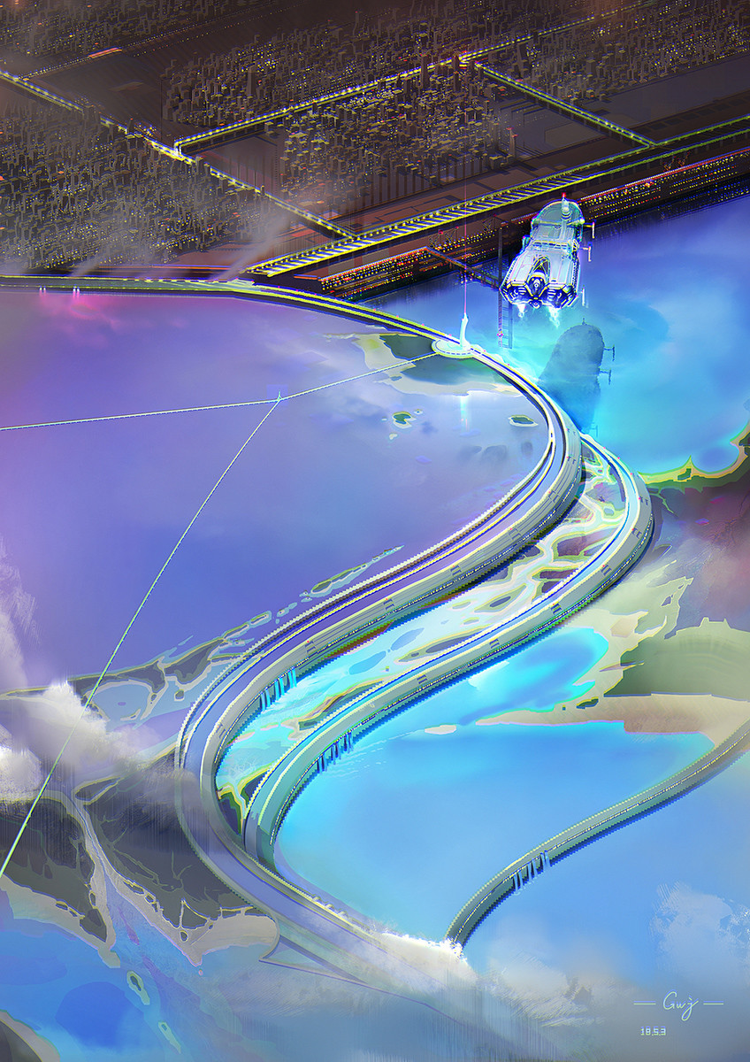 ArtStation - Modularization world/模块化 世界