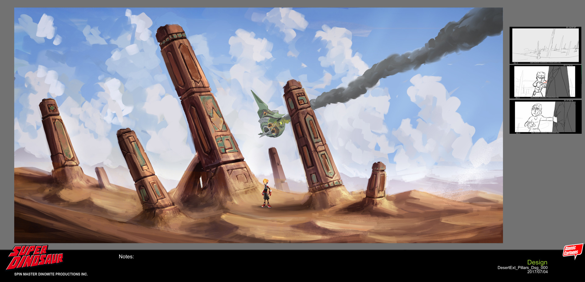 ArtStation - Pillars Concept