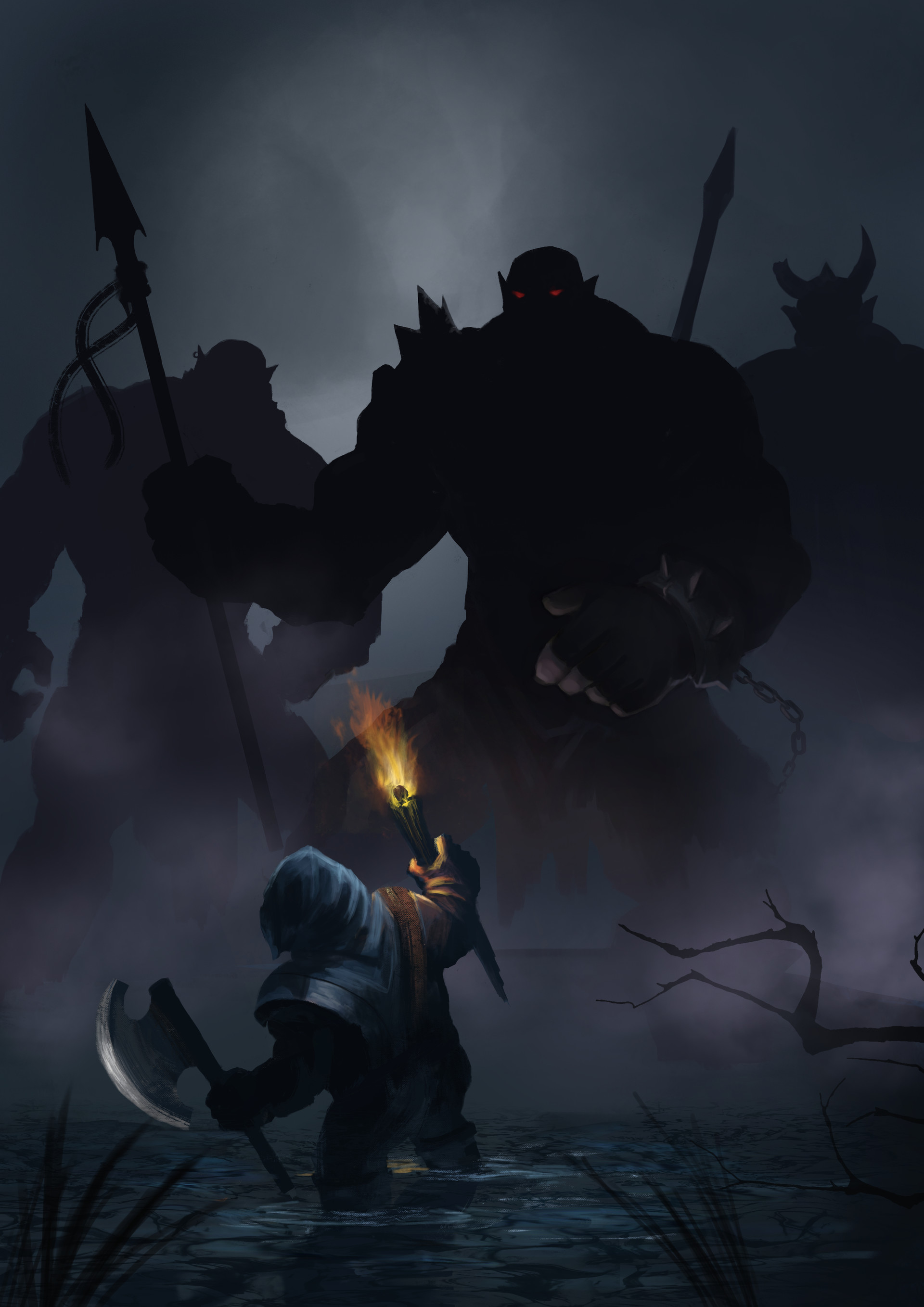 ArtStation - Through the Darkness