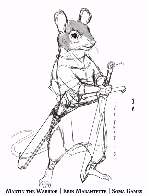 how to draw redwall characters