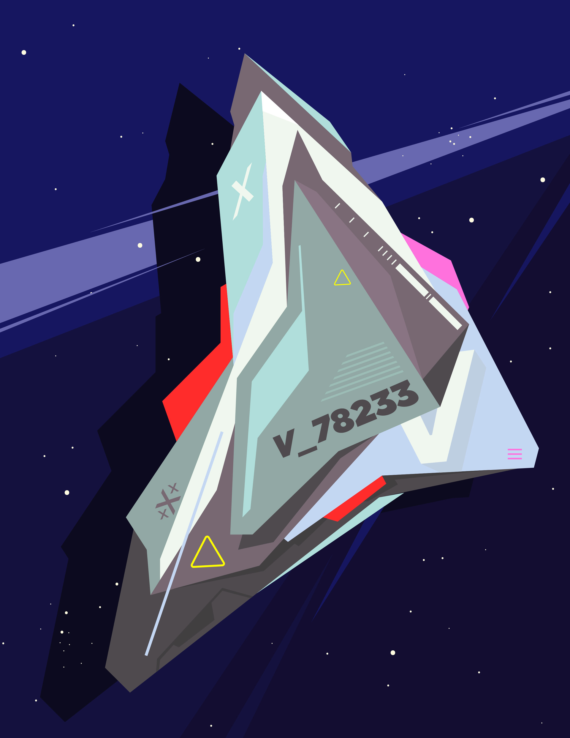 ArtStation - "V" (Alpha/Beta: "Alphabet Series")