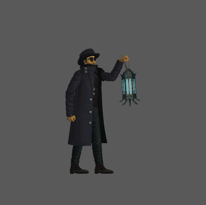 ArtStation - Lightman Character