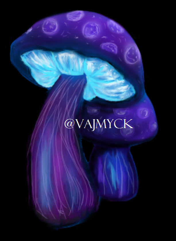 ArtStation - corrupted mushrooms.