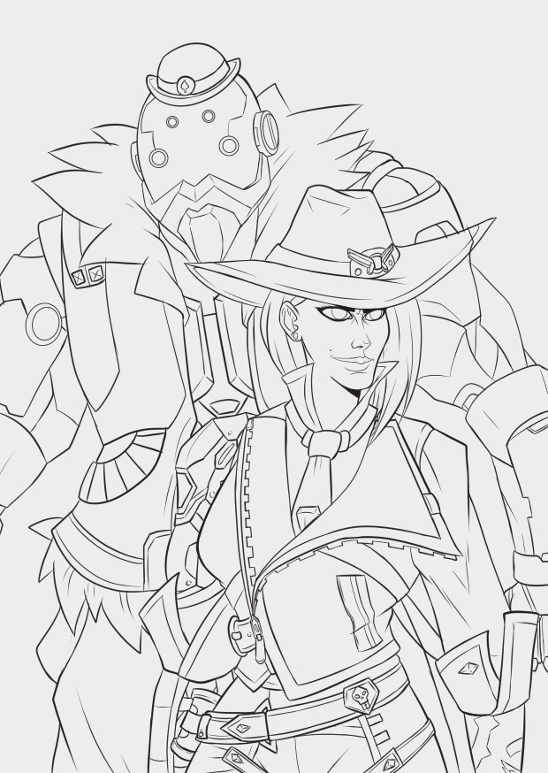 how to draw bob from overwatch