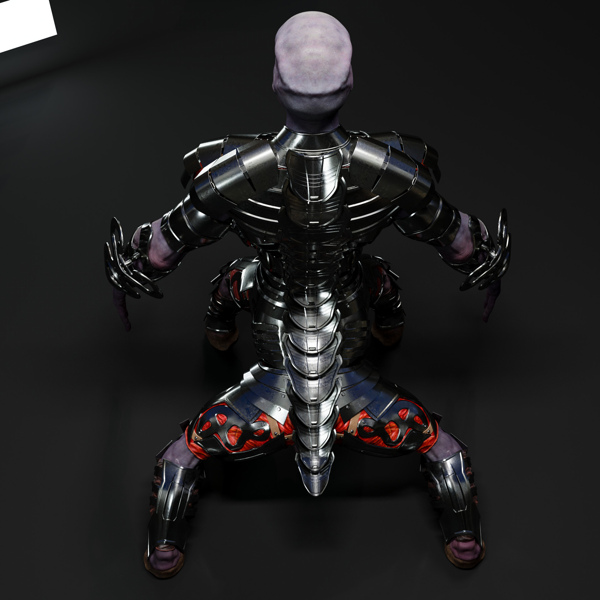 ArtStation - 4 Leg Alien Final