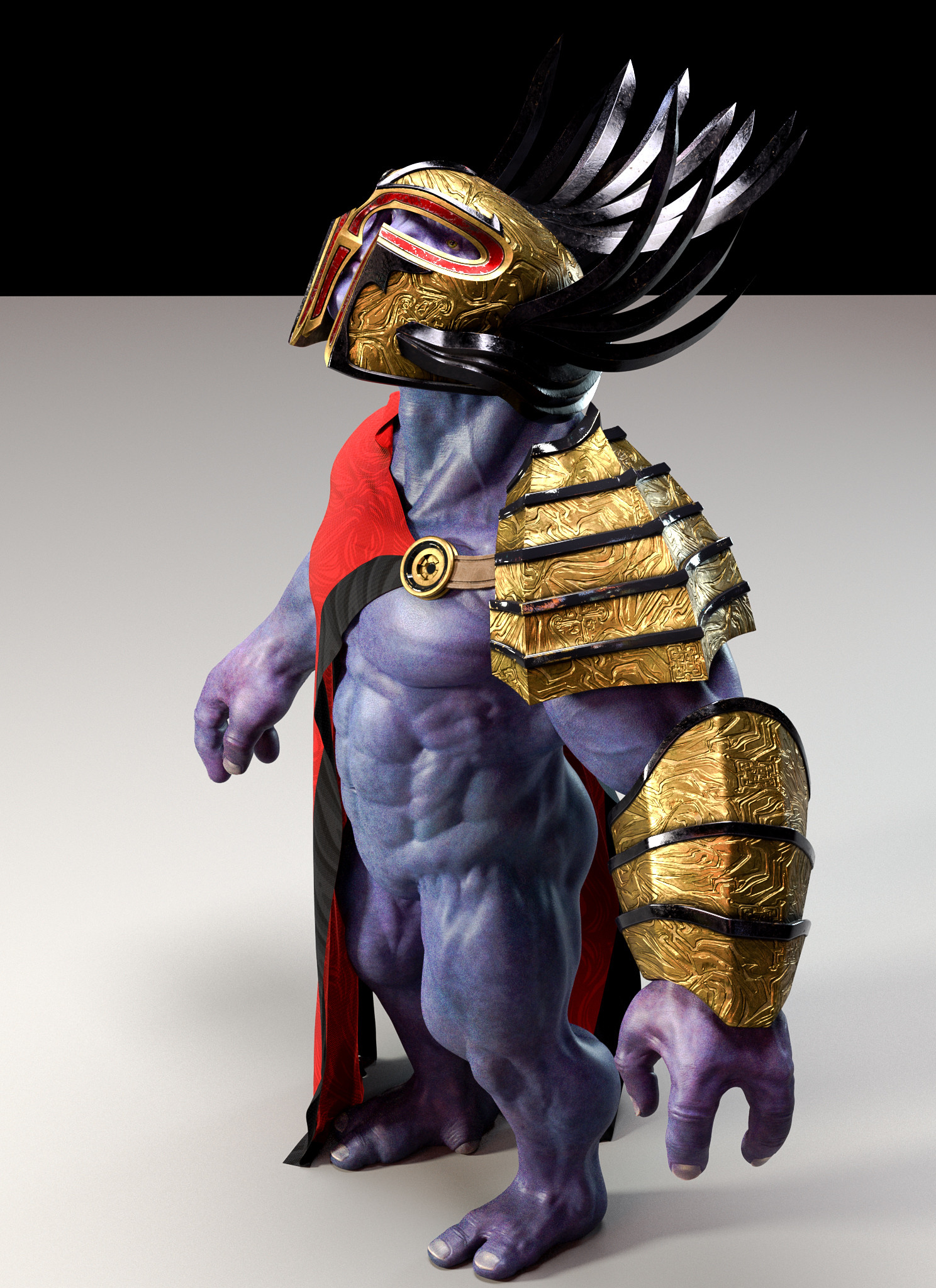 ArtStation - Alien Spartan