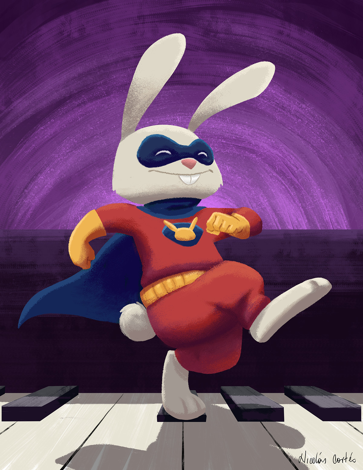 ArtStation - Superhero Bunny
