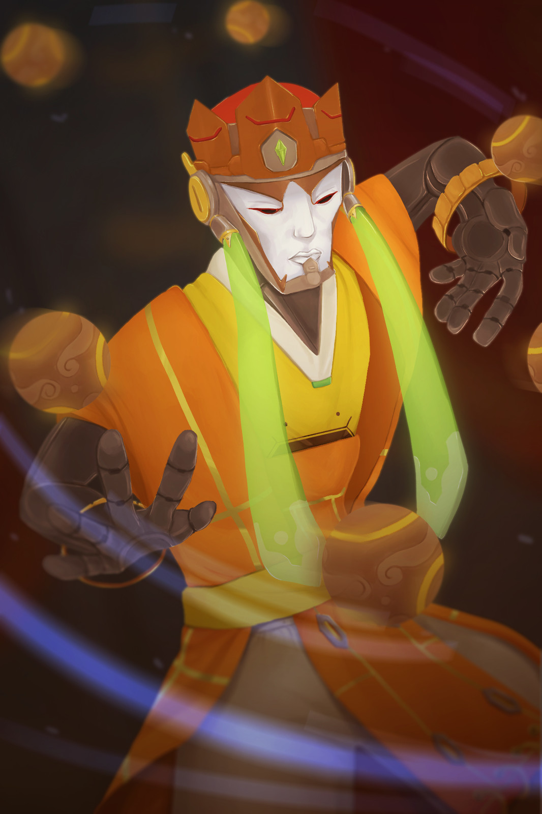 owsushicat - [Overwatch] Sanzang Zenyatta