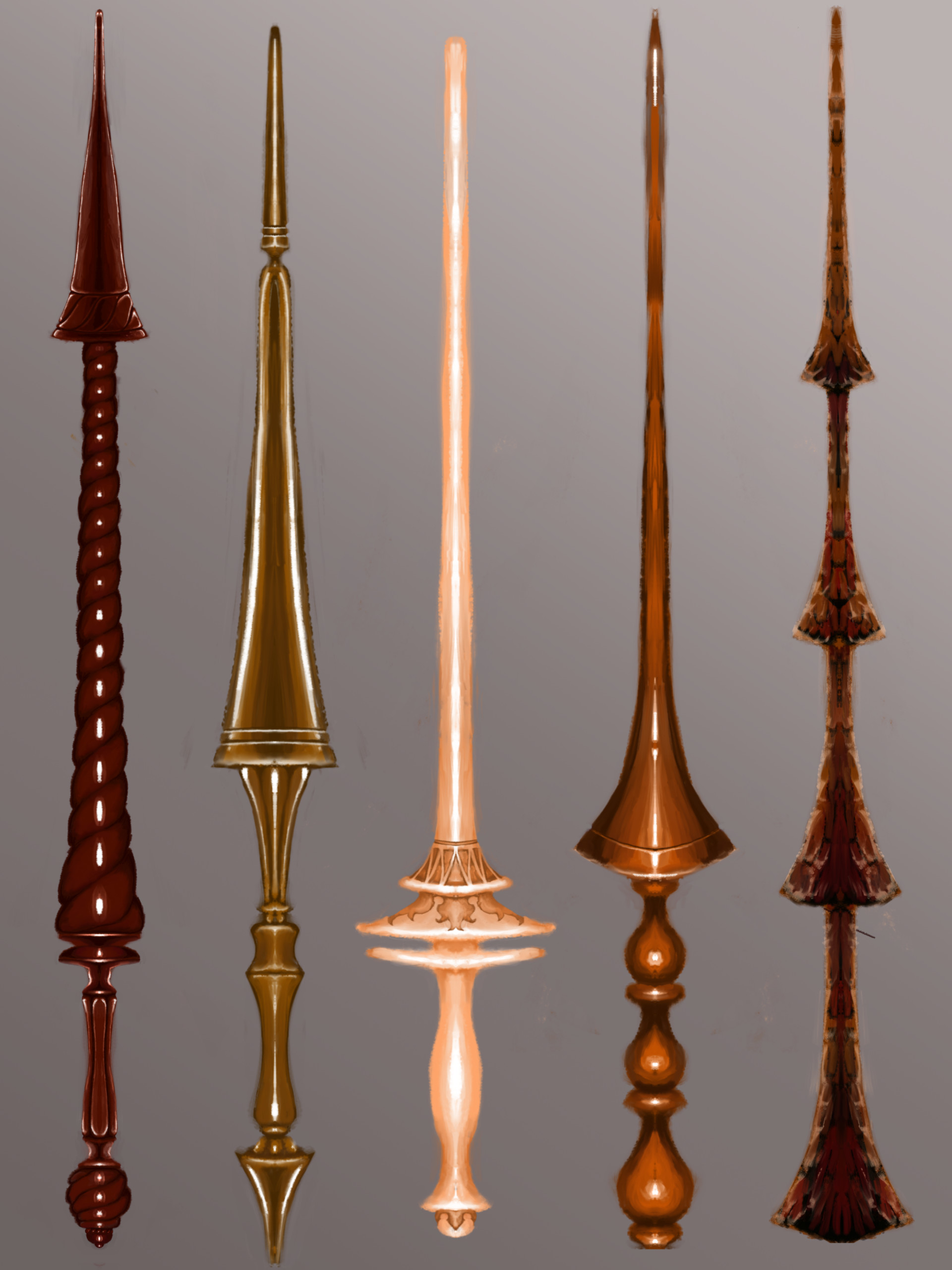 ArtStation - Wand Concept Design: Jousting Collection