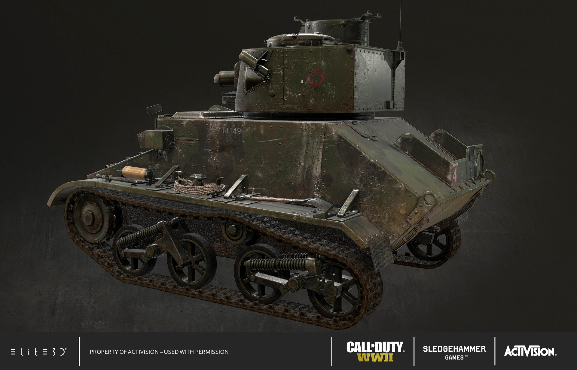 Joaquin Otazu Zunzunegui - Call of Duty: World War II - SHG Tank 01