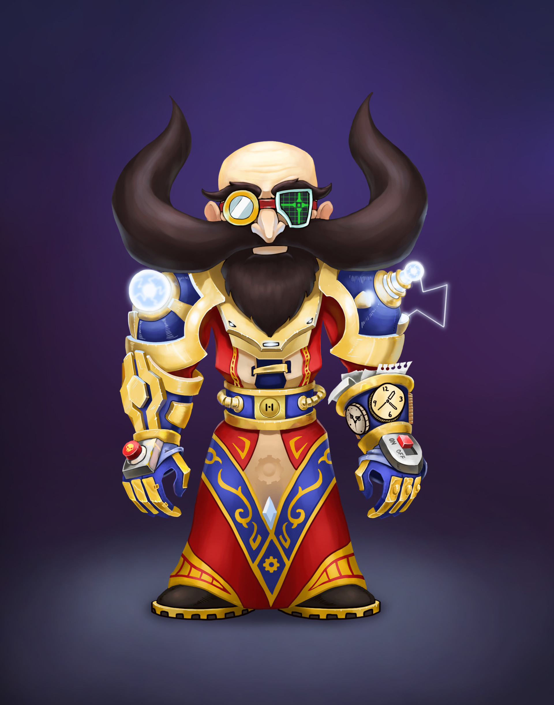 ArtStation - Gnome mech mage
