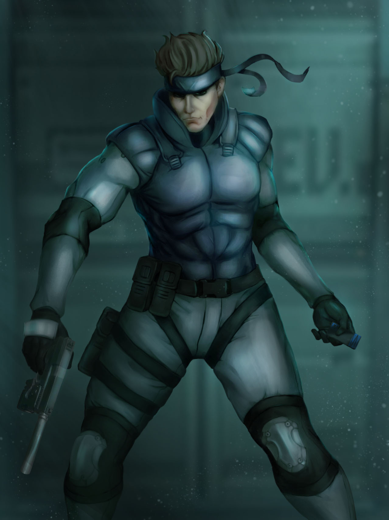 ArtStation - Solid Snake