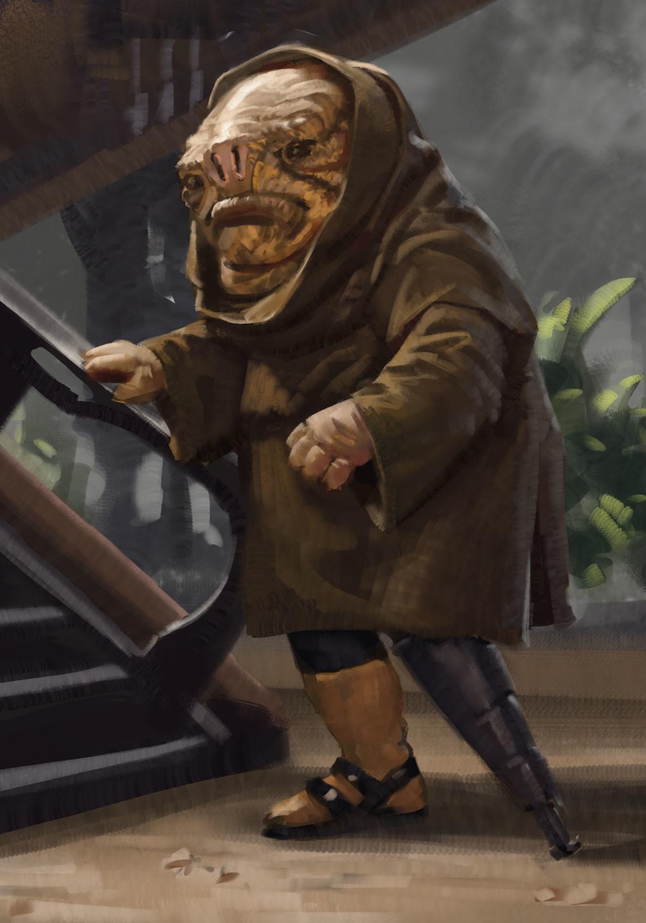 Javier Charro - Star Wars Smuggler's Guide Artwork