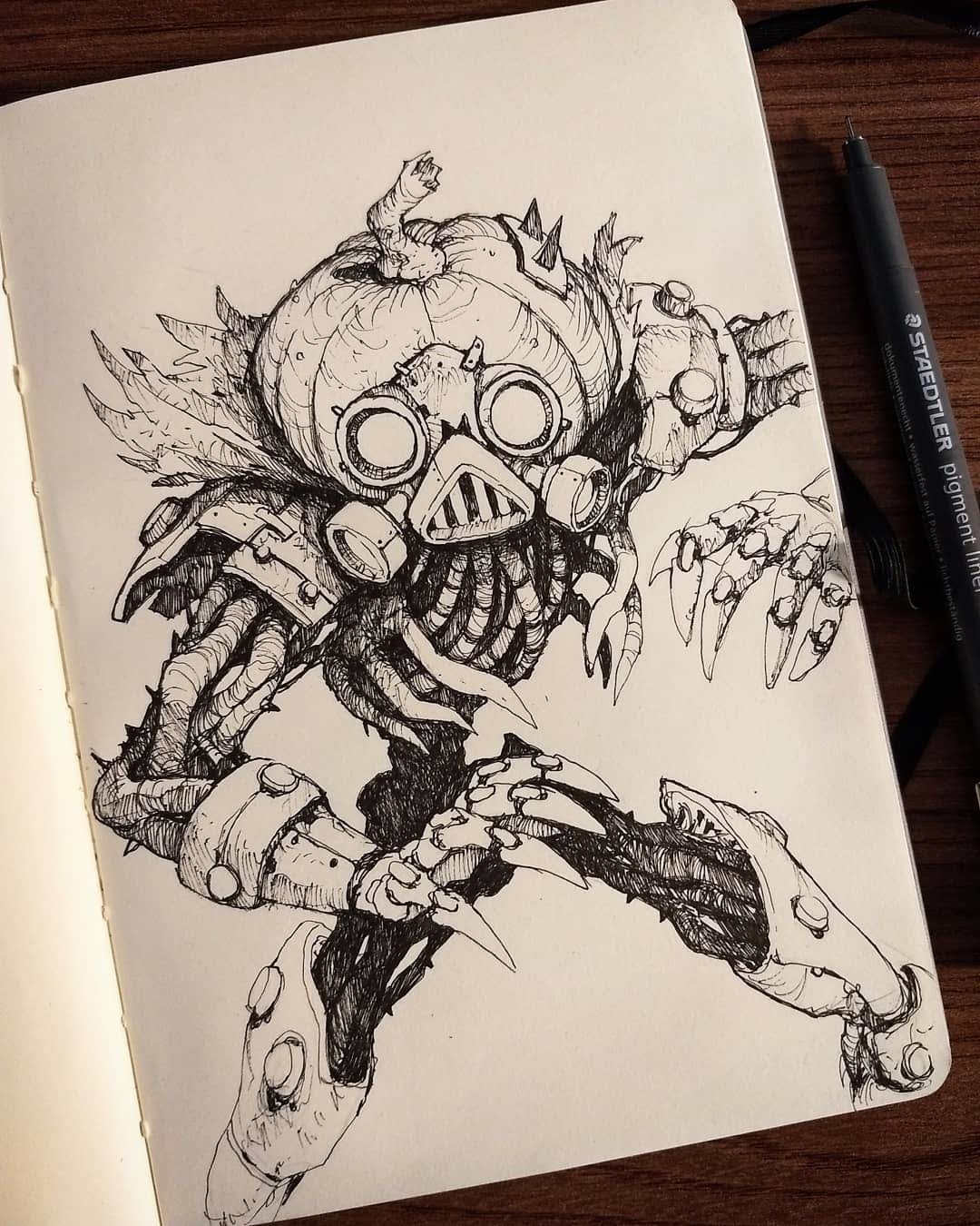 ArtStation - Inktober 2018