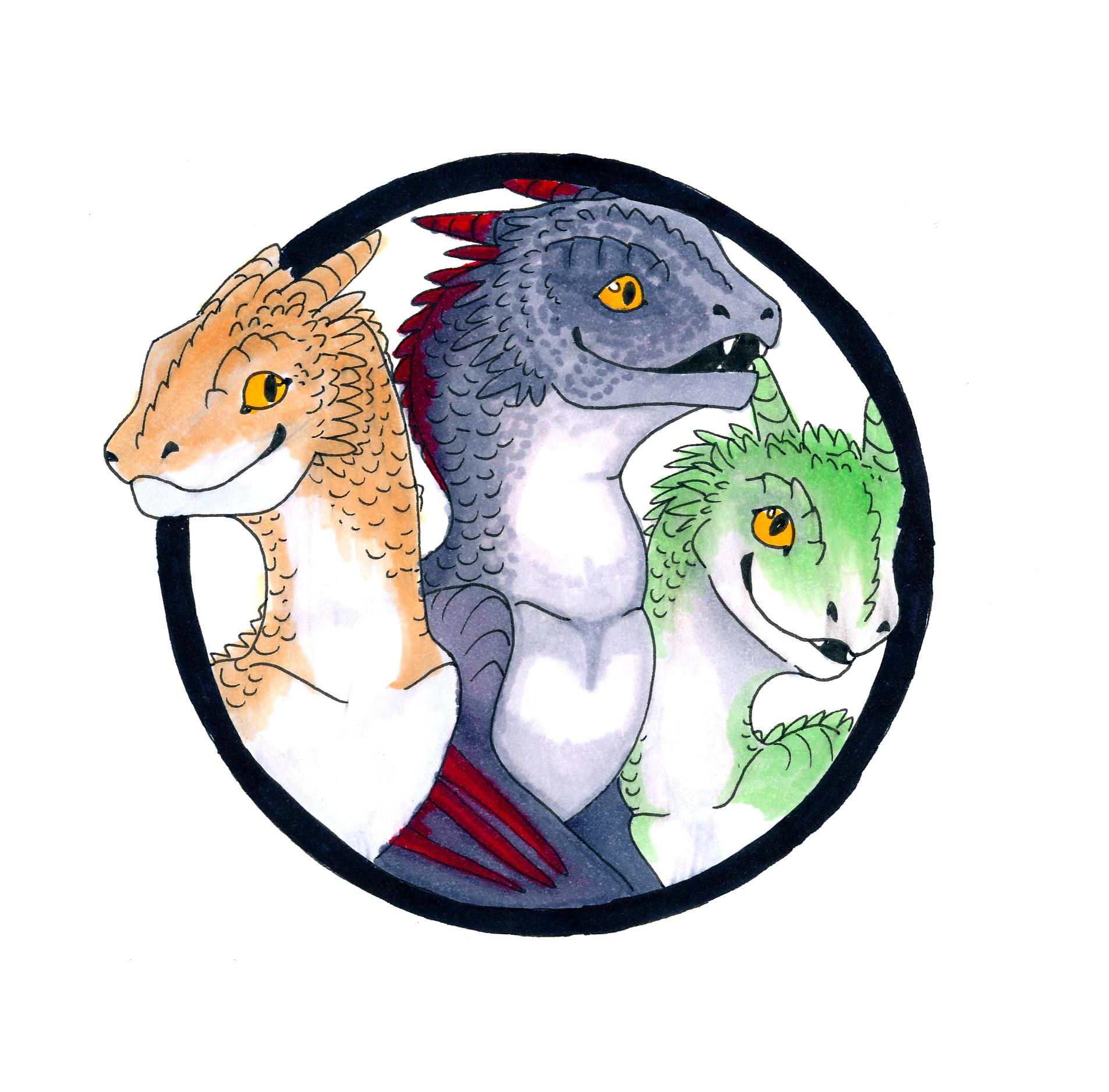 ArtStation - 3 little devils