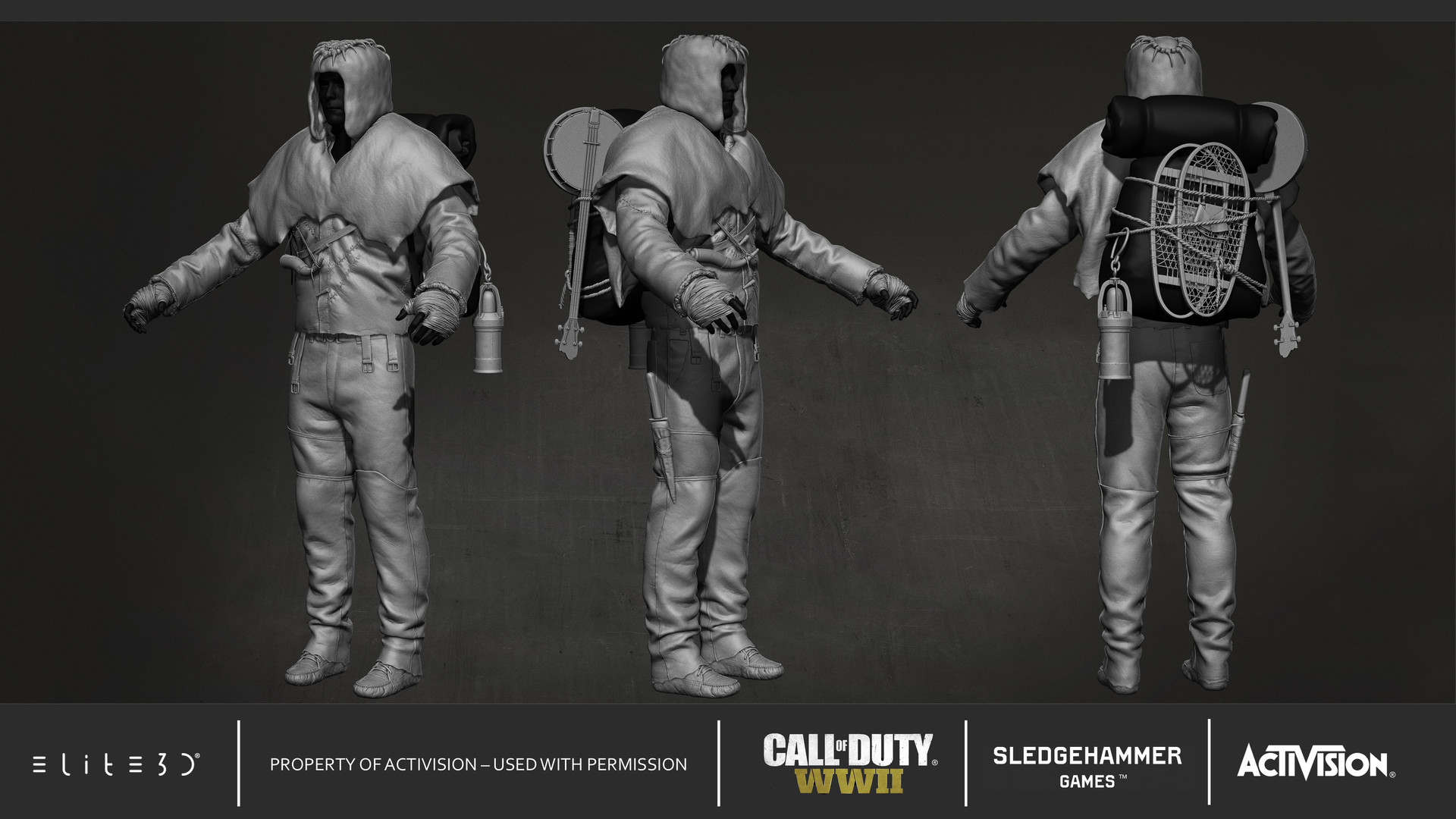 Josh Pears - Call of Duty: World War 2 - Zom Character