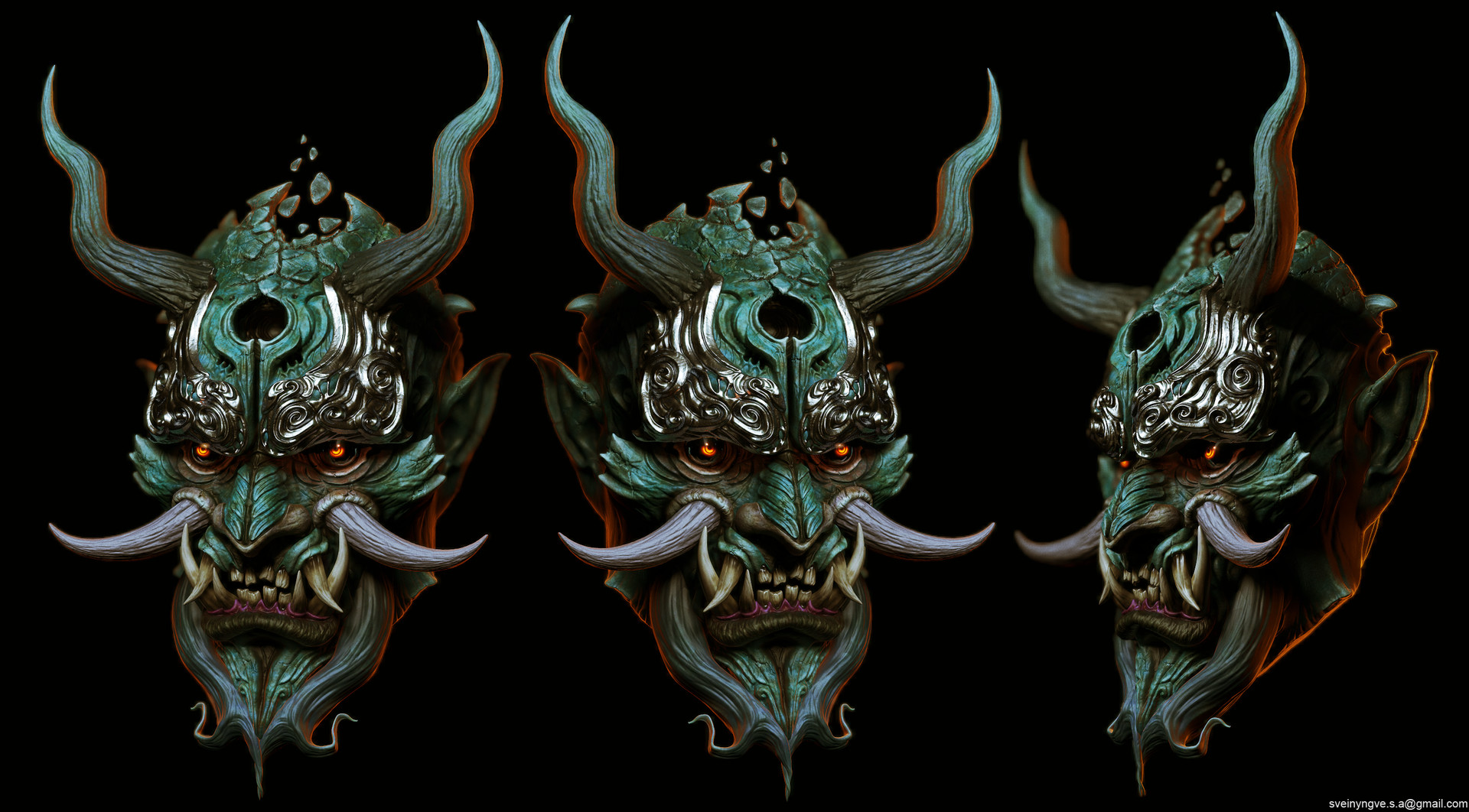 Svein Yngve Sandvik Antonsen - Oni Mask