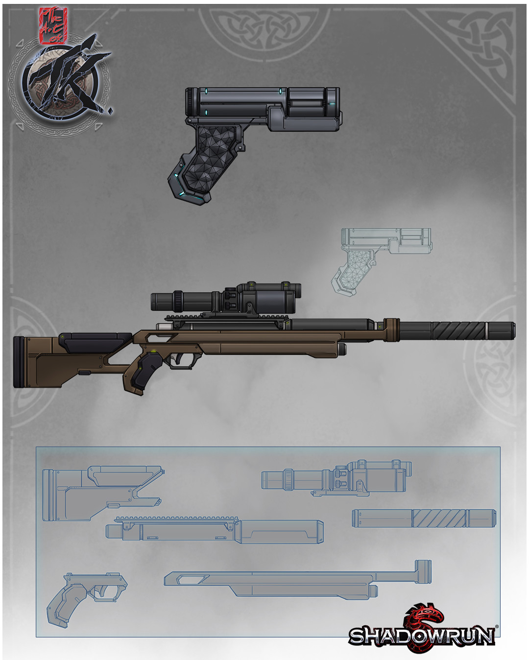 Thomas "TK" Kruckenberg - SHADOWRUN 5 [GER Edition] New weapon design